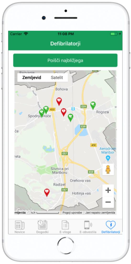Mobilna aplikacija e-občina - e-obcina.si